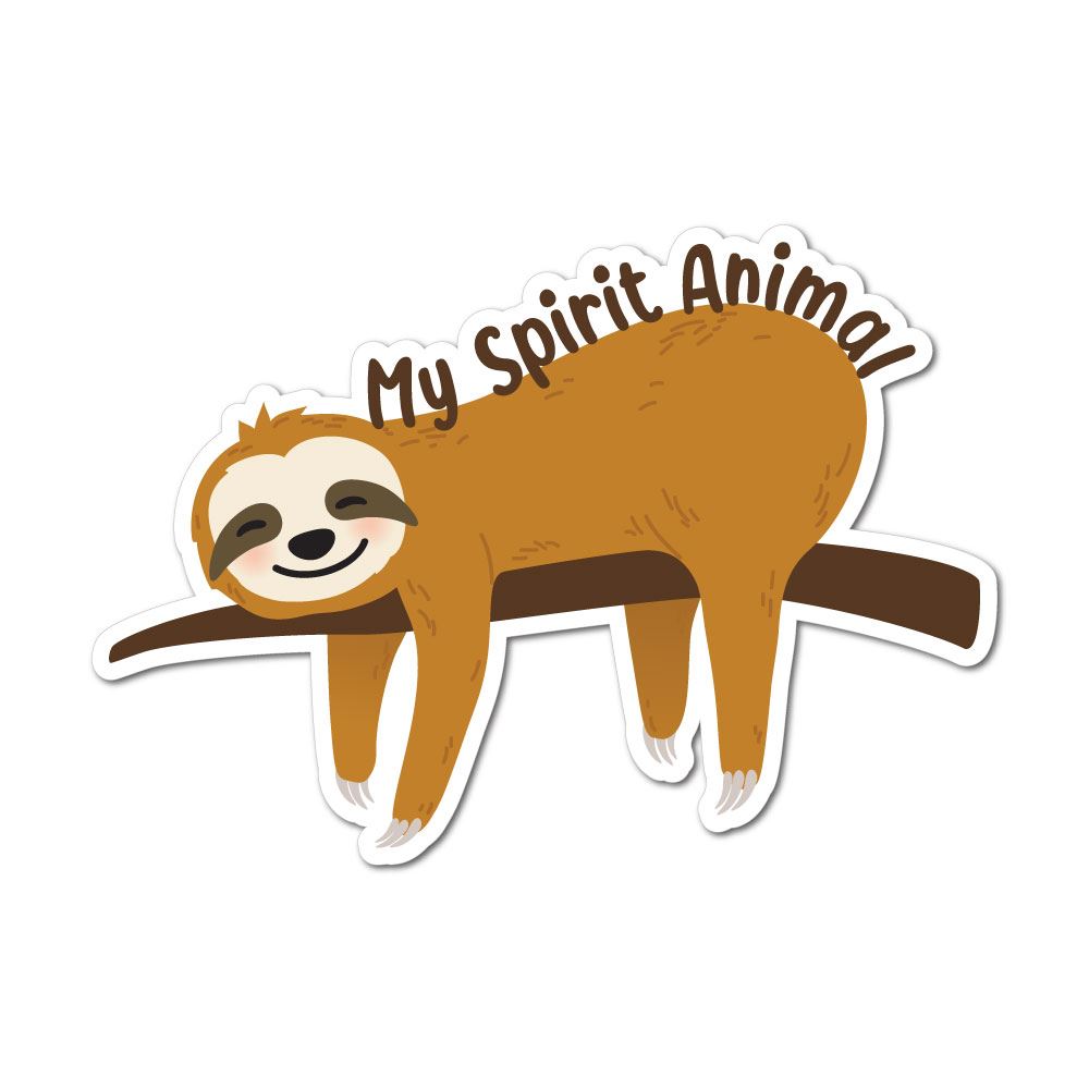 My Spirit Animal Sticker Decal | Hippie Stickers - Sticker Collective