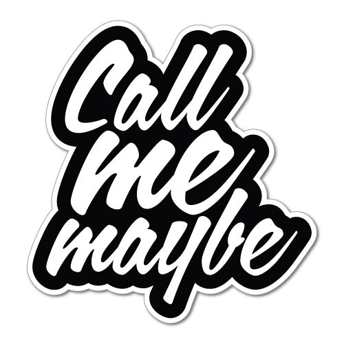 Call Me Sticker Decal | JDM Stickers - Sticker Collective