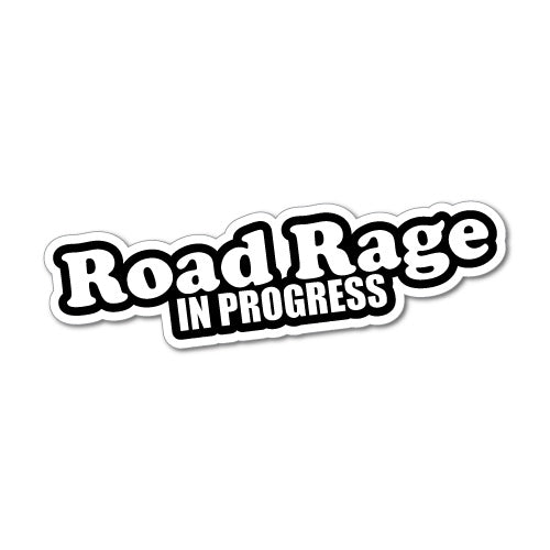 Road Rage In Progress Jdm Car Sticker Decal | JDM Stickers - Sticker ...