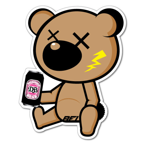 Dizzilion Drunk Jail Bear Jdm Sticker Decal | JDM Stickers - Sticker ...