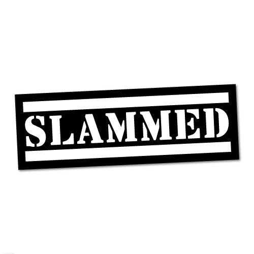 Slammed Jdm Car Sticker Decal | JDM Stickers - Sticker Collective