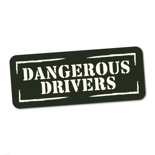 Dangerous Drivers Jdm Car Sticker Decal | JDM Stickers - Sticker Collective
