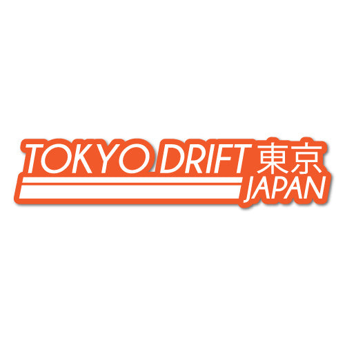 Tokyo Drift Japan Jdm Car Sticker Decal | JDM Stickers - Sticker Collective