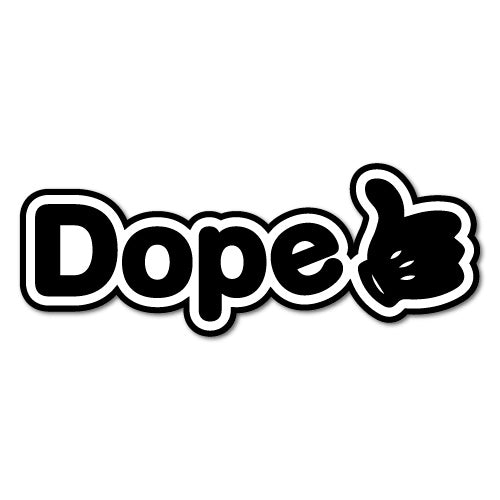 Dope 5 Jdm Sticker Decal | Euro Stickers - Sticker Collective