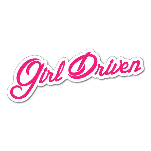 Girl Driven Jdm Car Sticker Decal | JDM Stickers - Sticker Collective