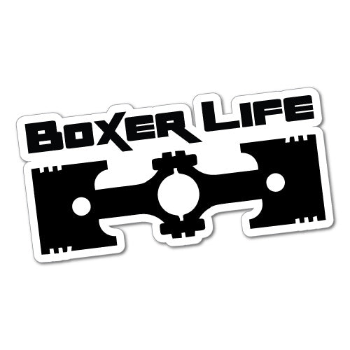 Boxer Life Sticker Decal | JDM Stickers - Sticker Collective
