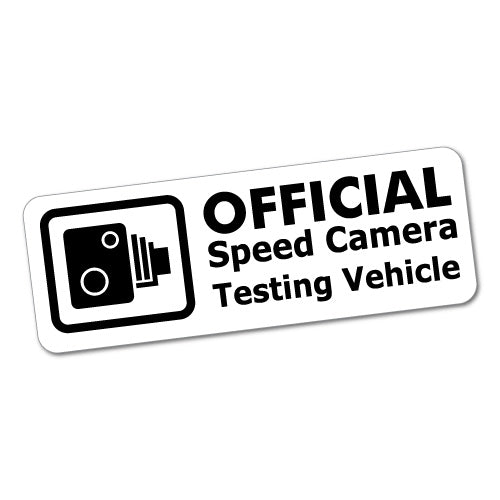 Official Speed Camera Testing Jdm Car Sticker Decal | JDM Stickers ...