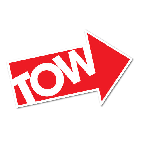 Tow Jdm Car Sticker Decal | JDM Stickers - Sticker Collective