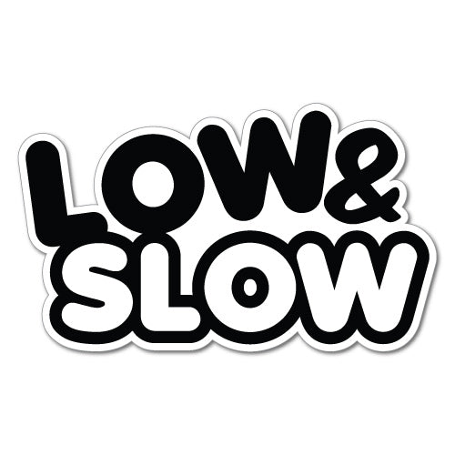 Low & Slow Jdm Sticker Decal | JDM Stickers - Sticker Collective