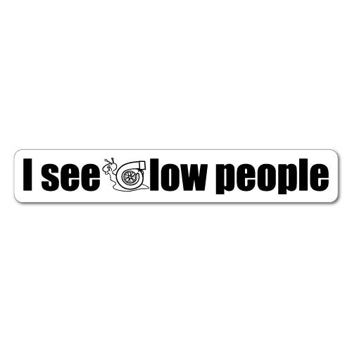 I See Slow People Jdm Sticker Decal | JDM Stickers - Sticker Collective