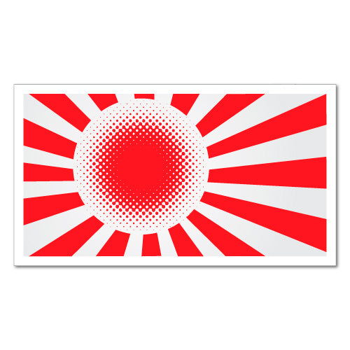 Jdm Sun Dotted Jdm Sticker Decal | JDM Stickers - Sticker Collective