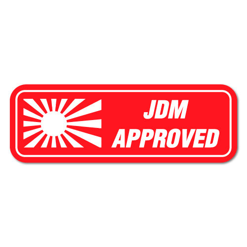 Rising Sun Jdm Approved Jdm Sticker Decal | JDM Stickers - Sticker ...