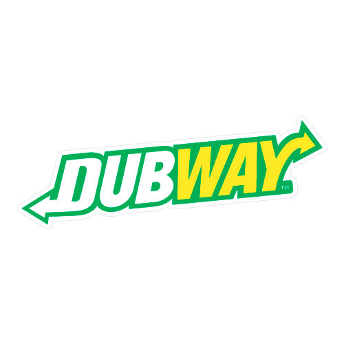 Dubway Sticker Decal | Euro Stickers - Sticker Collective