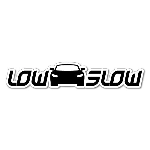 Low N Slow Car Jdm Sticker Decal | JDM Stickers - Sticker Collective