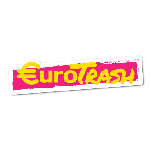 Euro Trash Jdm Sticker Decal | JDM Stickers - Sticker Collective
