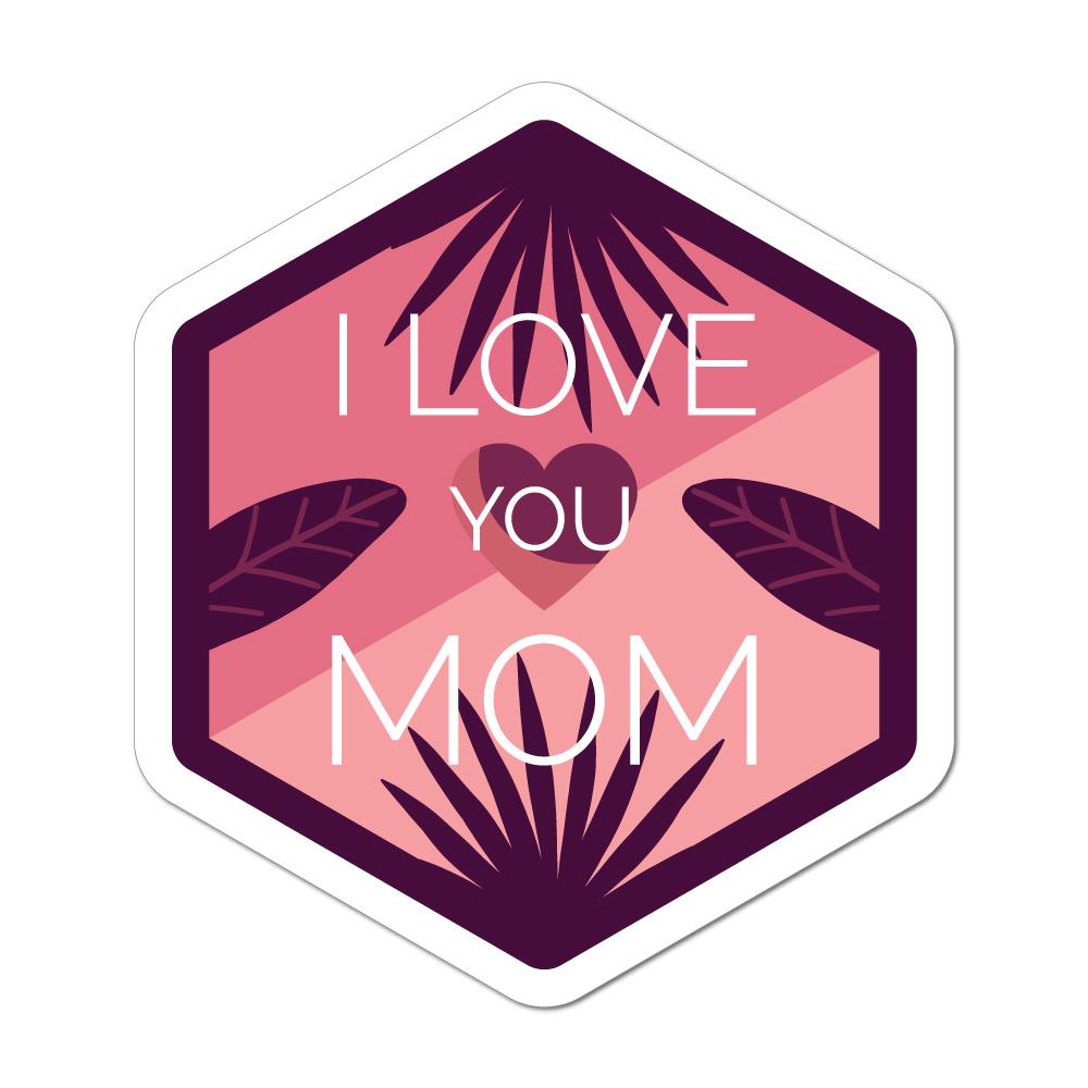Love You Mum Sticker Decal | Family Stickers - Sticker Collective