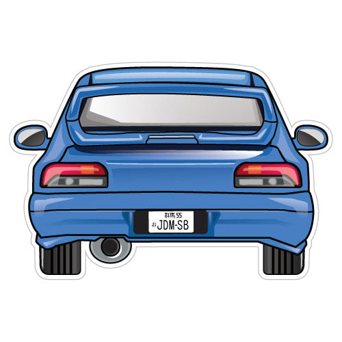 Impreza Wrx Gc8 Jdm Sticker Decal | JDM Stickers - Sticker Collective