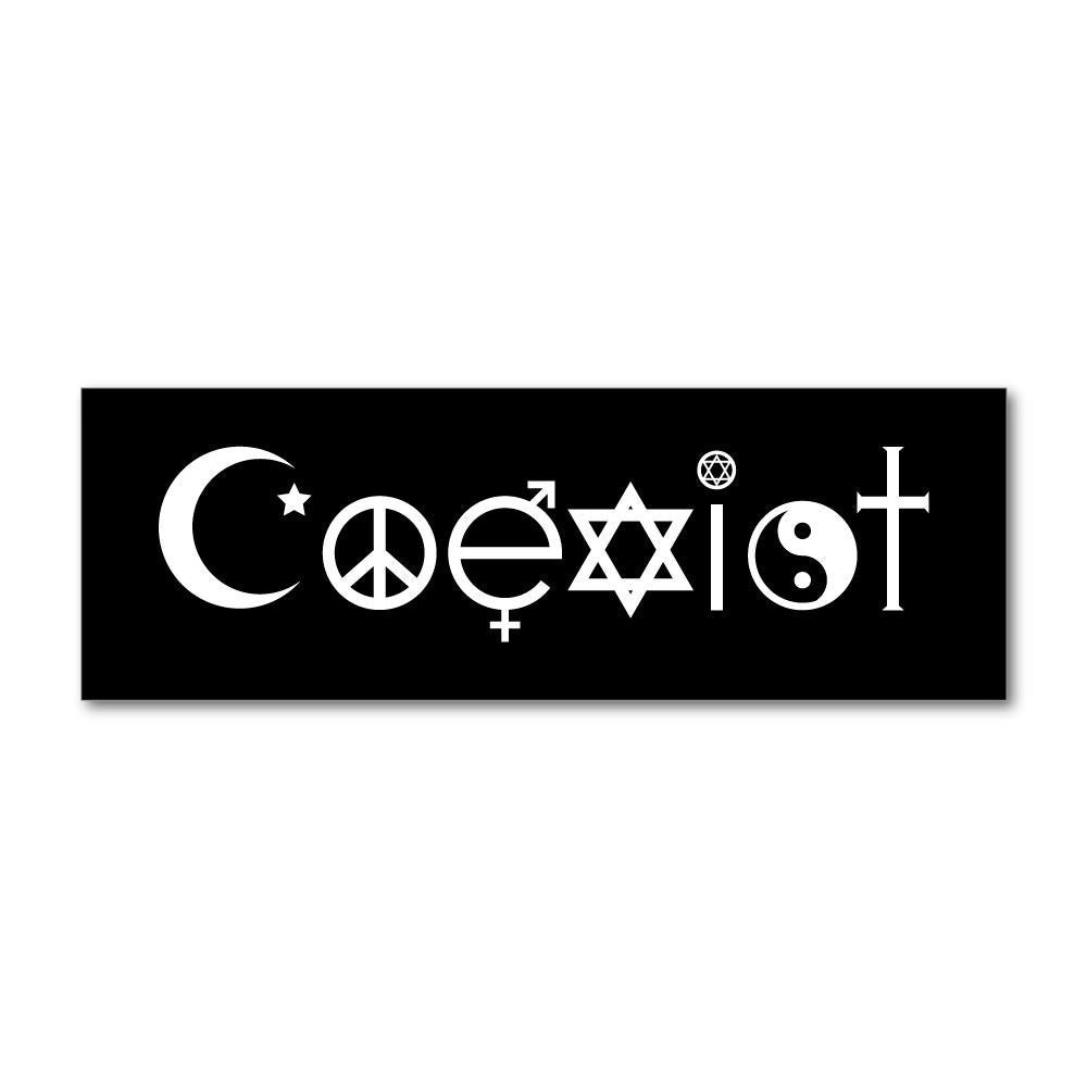 Coexist Sticker Decal | Religion Stickers - Sticker Collective