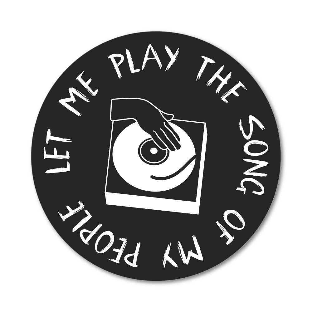 Let Me Play You Sticker Decal | Hippie Stickers - Sticker Collective