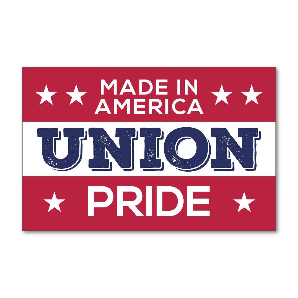Union Sticker Decal | Cause Stickers - Sticker Collective