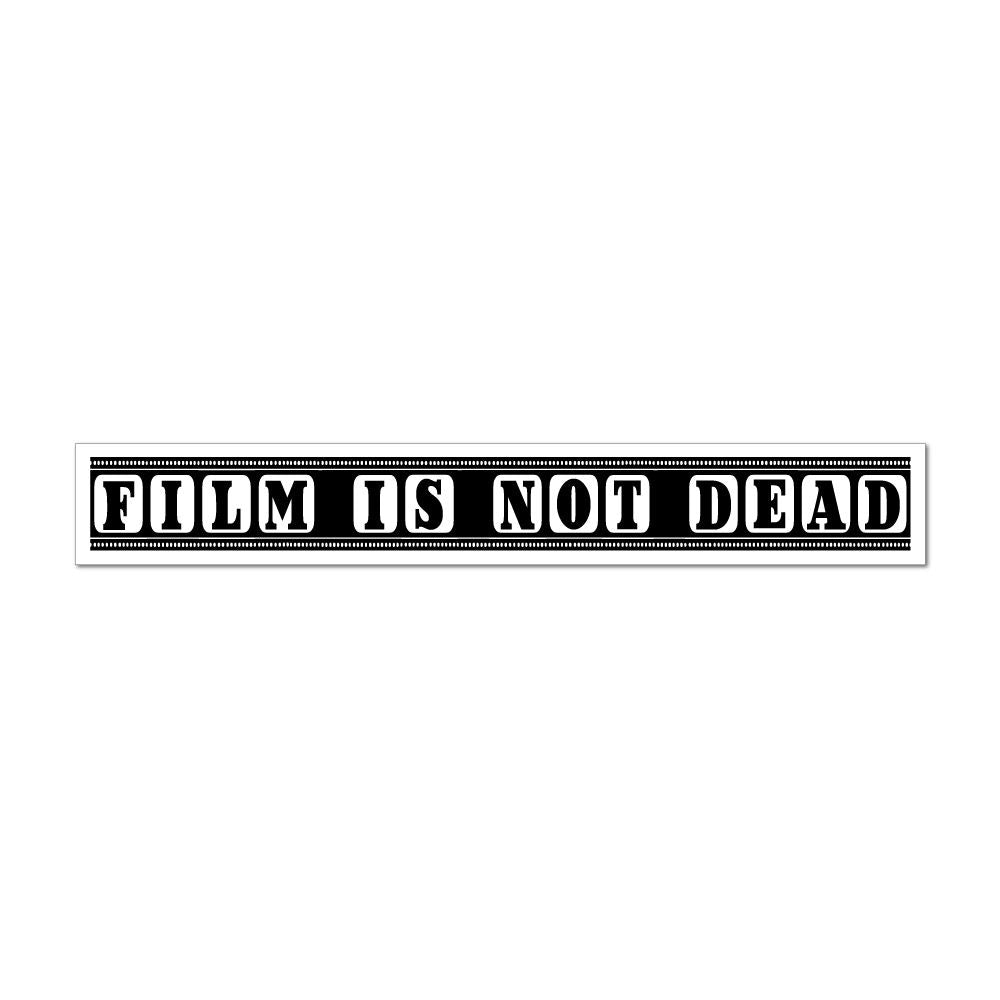 Film Is Not Dead Laptop Car Sticker Decal | Photography Stickers ...