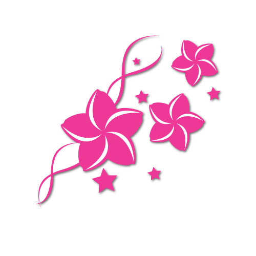 Frangipani Stickers | Cute Stickers - Sticker Collective