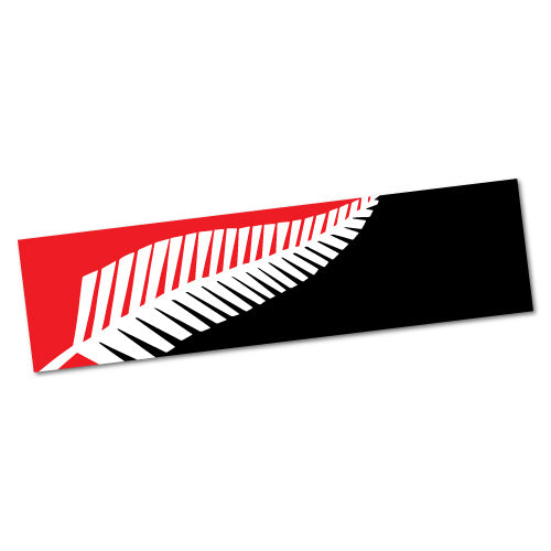 Nz Silver Fern Sticker New Zealand | Bumper Stickers - Sticker Collective
