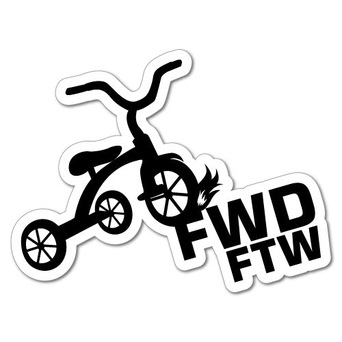 Fwd Ftw Front Wheel Drive Sticker | JDM Stickers - Sticker Collective