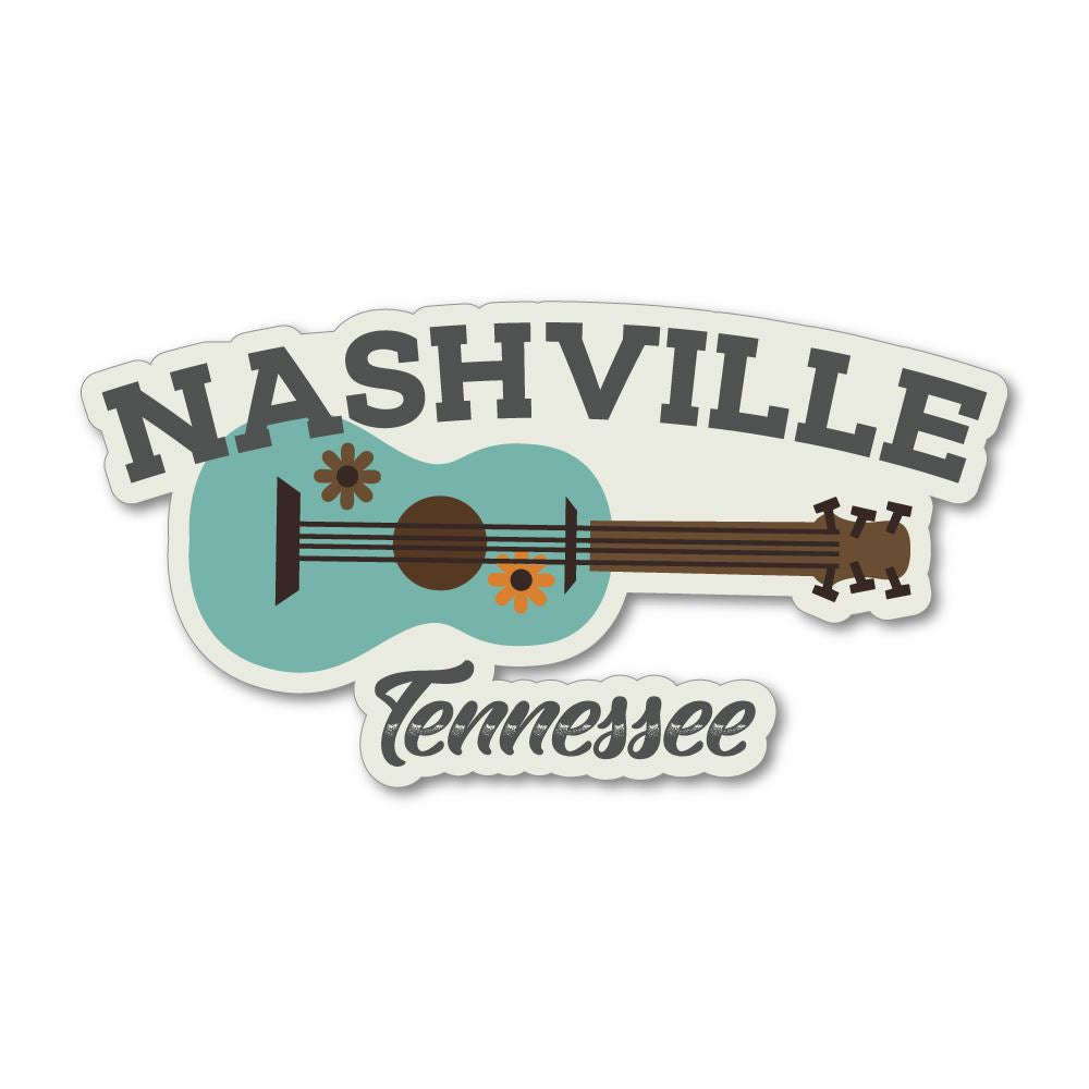 Nashville Tennessee Usa America Sticker Decal | Vintage Stickers ...
