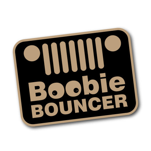 Boobie Bouncer Sticker | 4WD Stickers - Sticker Collective
