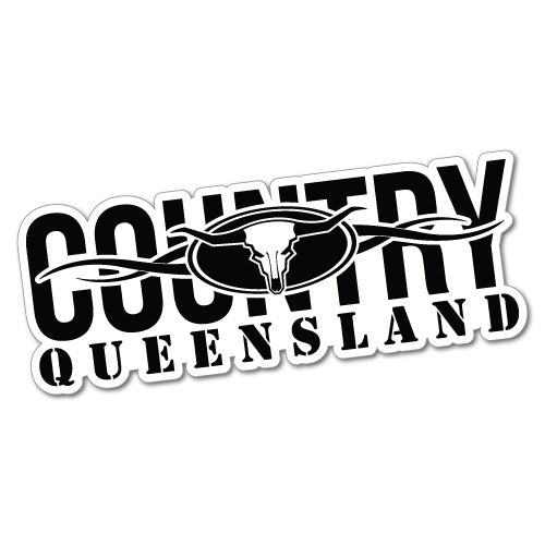 Country Qld Queensland Sticker | Outback Stickers - Sticker Collective