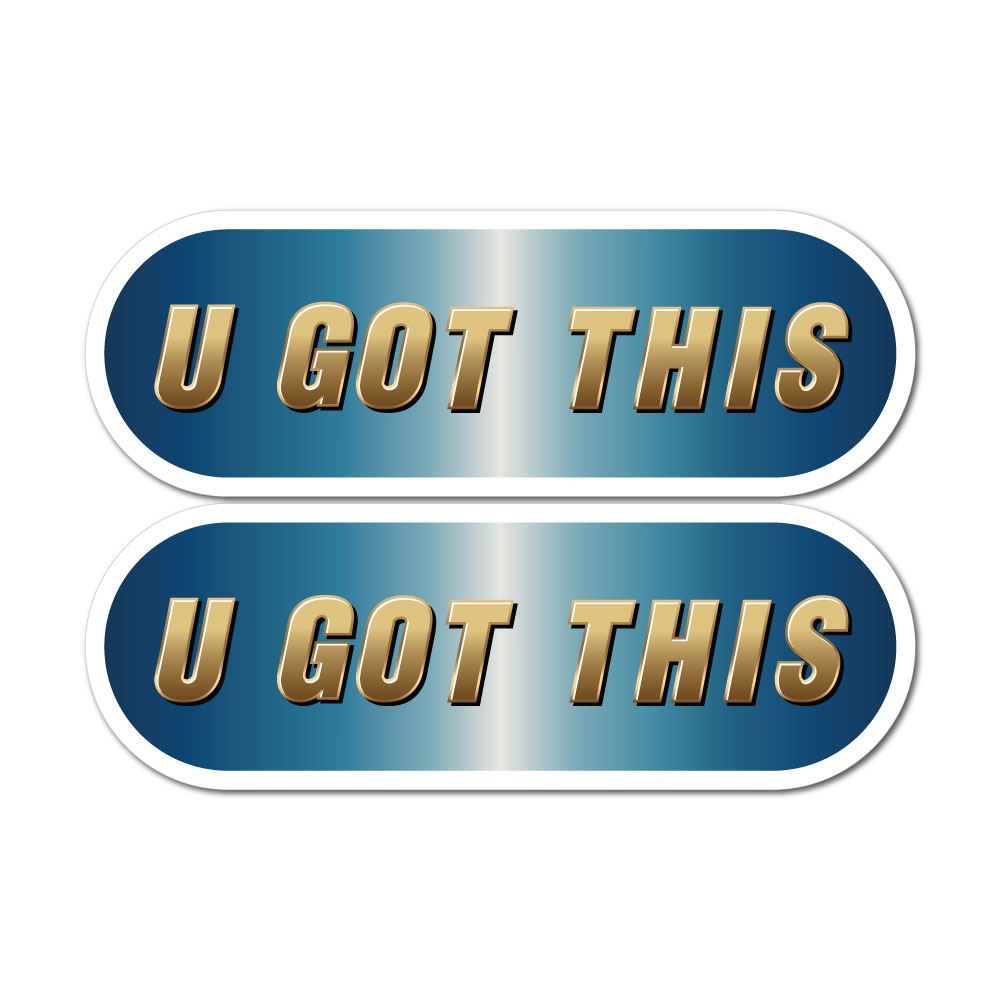 2X U Got This Sticker Decal | Trending Stickers - Sticker Collective
