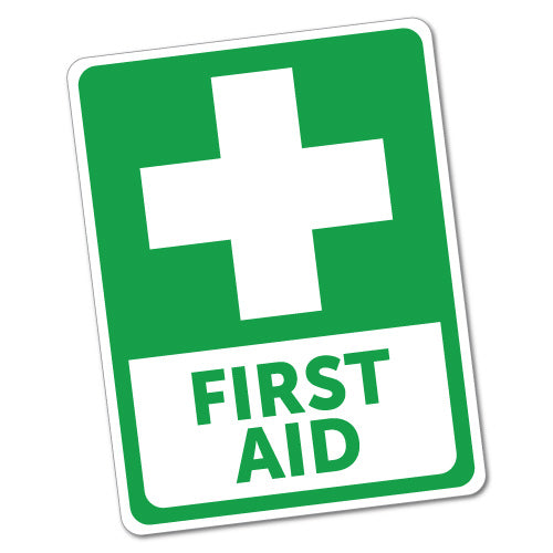 First Aid Sticker | First Aid Stickers - Sticker Collective