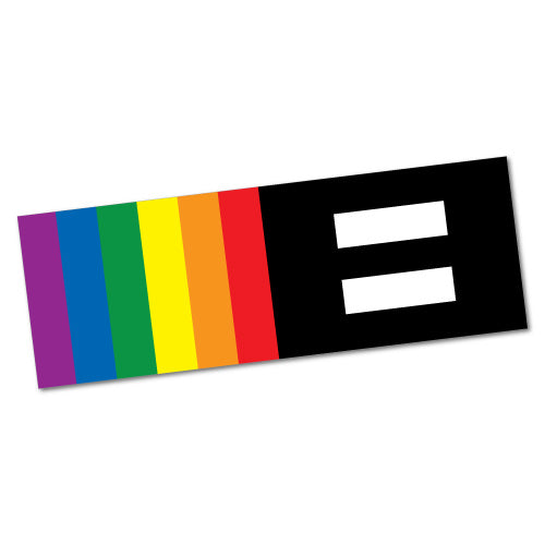 Equal Marriage Human Rights Sticker | Bumper Stickers - Sticker Collective