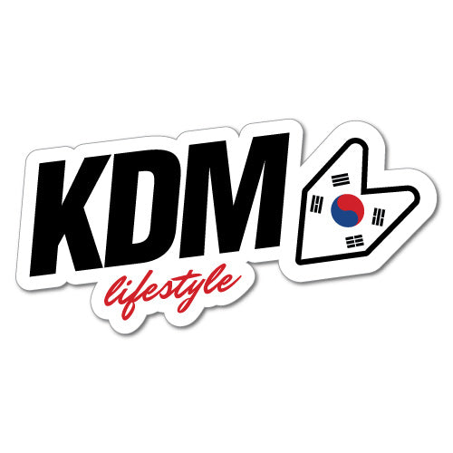 Kdm Lifestyle Car Sticker For Korean Kia Hyundai | KDM Stickers ...