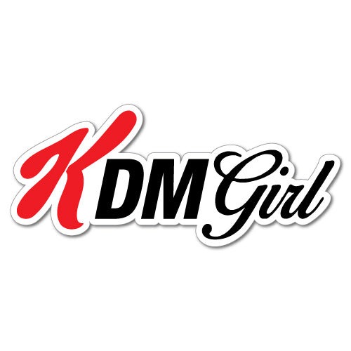 Kdm Girl Korean Sticker For Hyundai Kia | KDM Stickers - Sticker Collective