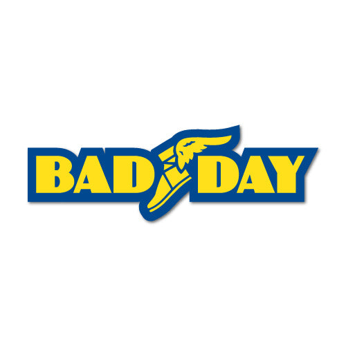 Bad Day Sticker | Brand Knock-offs Stickers - Sticker Collective