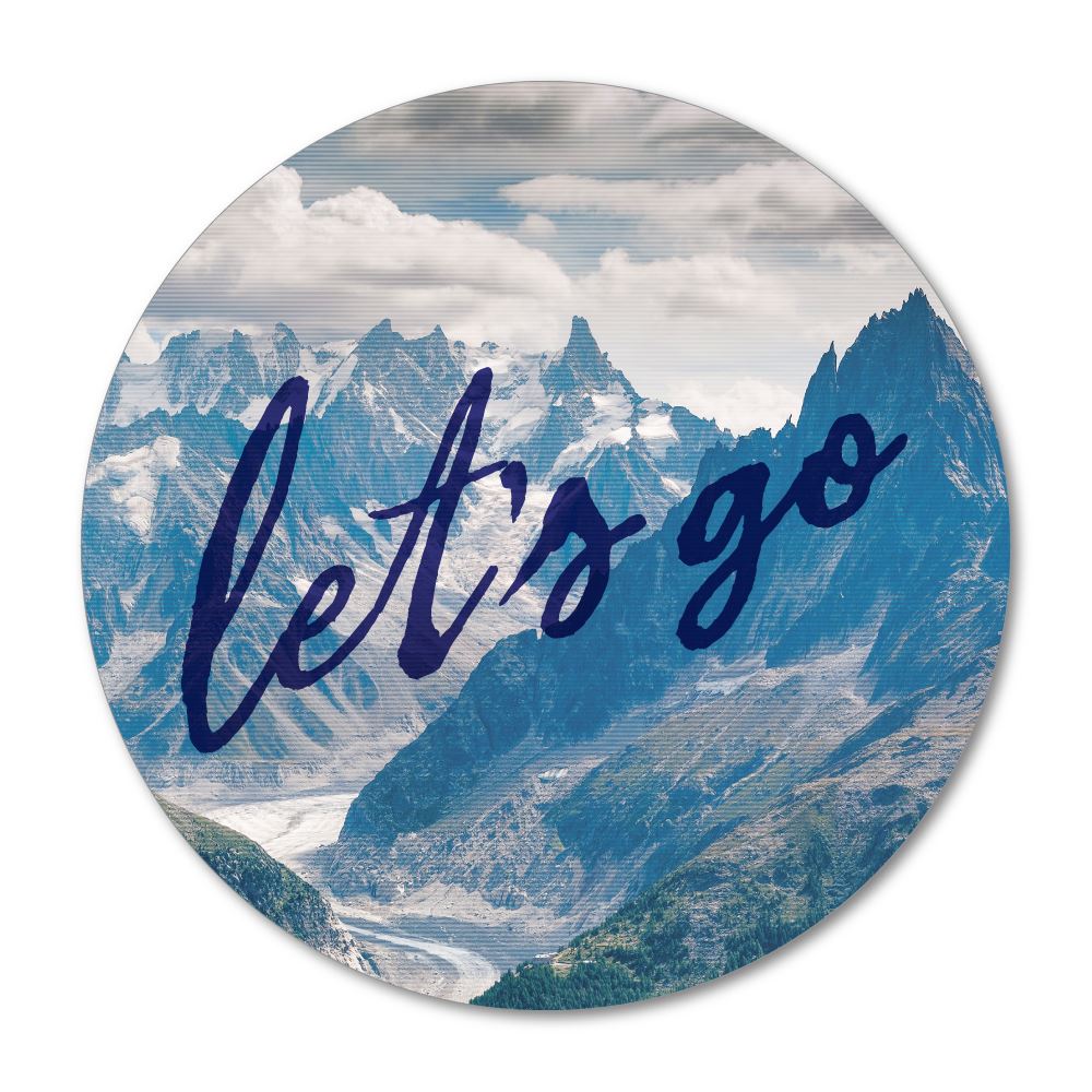 Let'S Go Sticker Decal | Travel Stickers - Sticker Collective