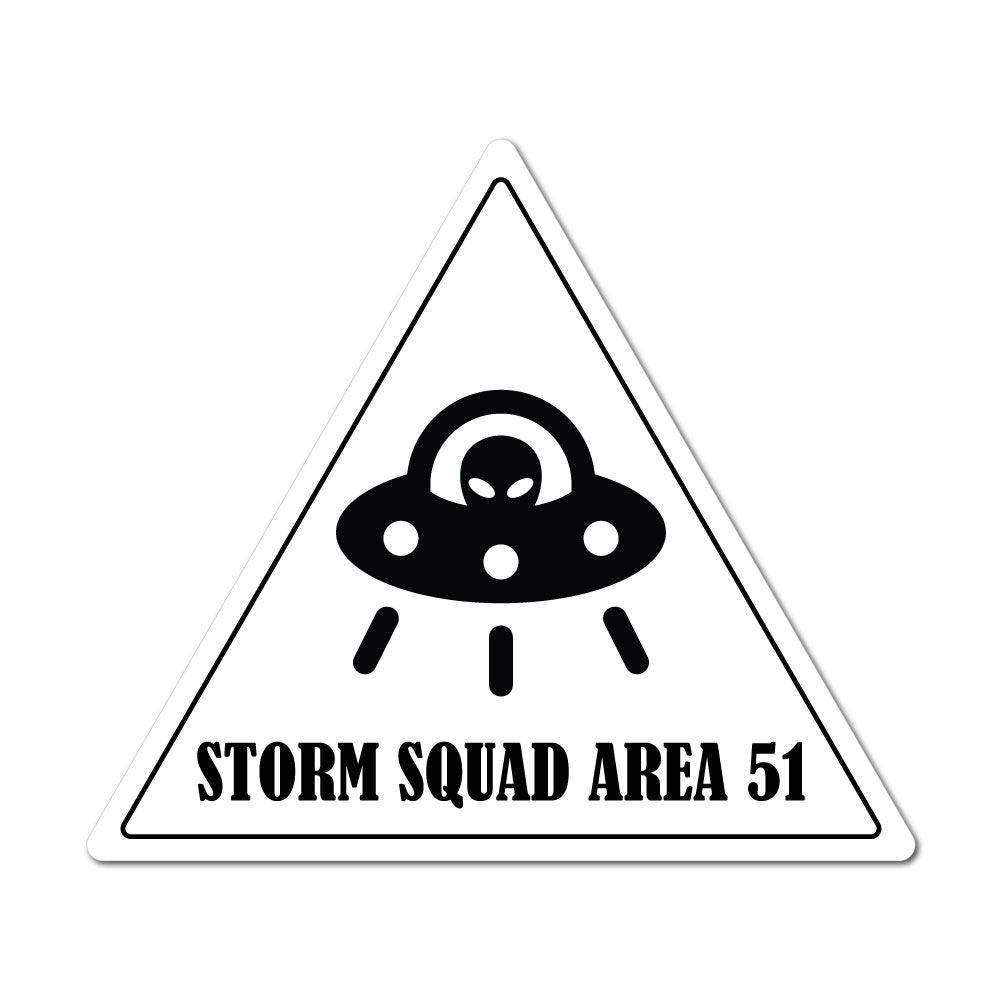 Storm Squad Area 51 Aliens Sticker Decal | Space Stickers - Sticker ...