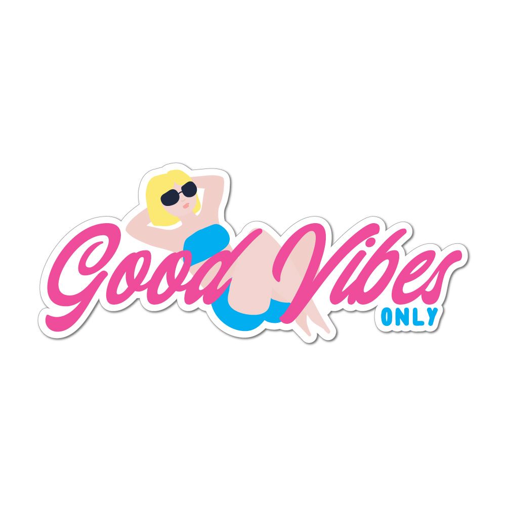 Good Vibes Only Chillin Beach Sunbathe Chillout Mood Trending Laptop ...