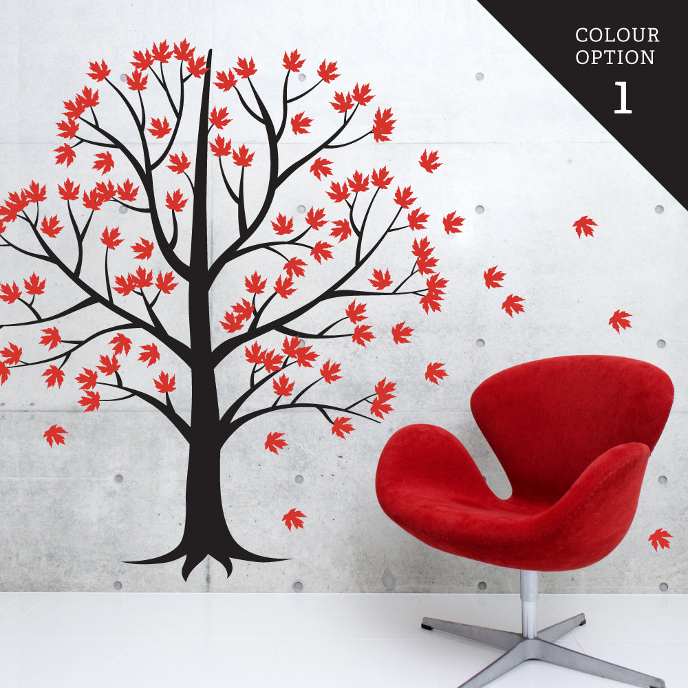 Big Tree Maple Wall Sticker — Sticker Collective