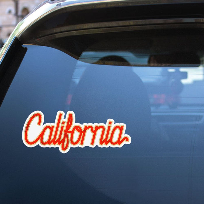 California Vintage Sticker Decal | Travel Stickers - Sticker Collective