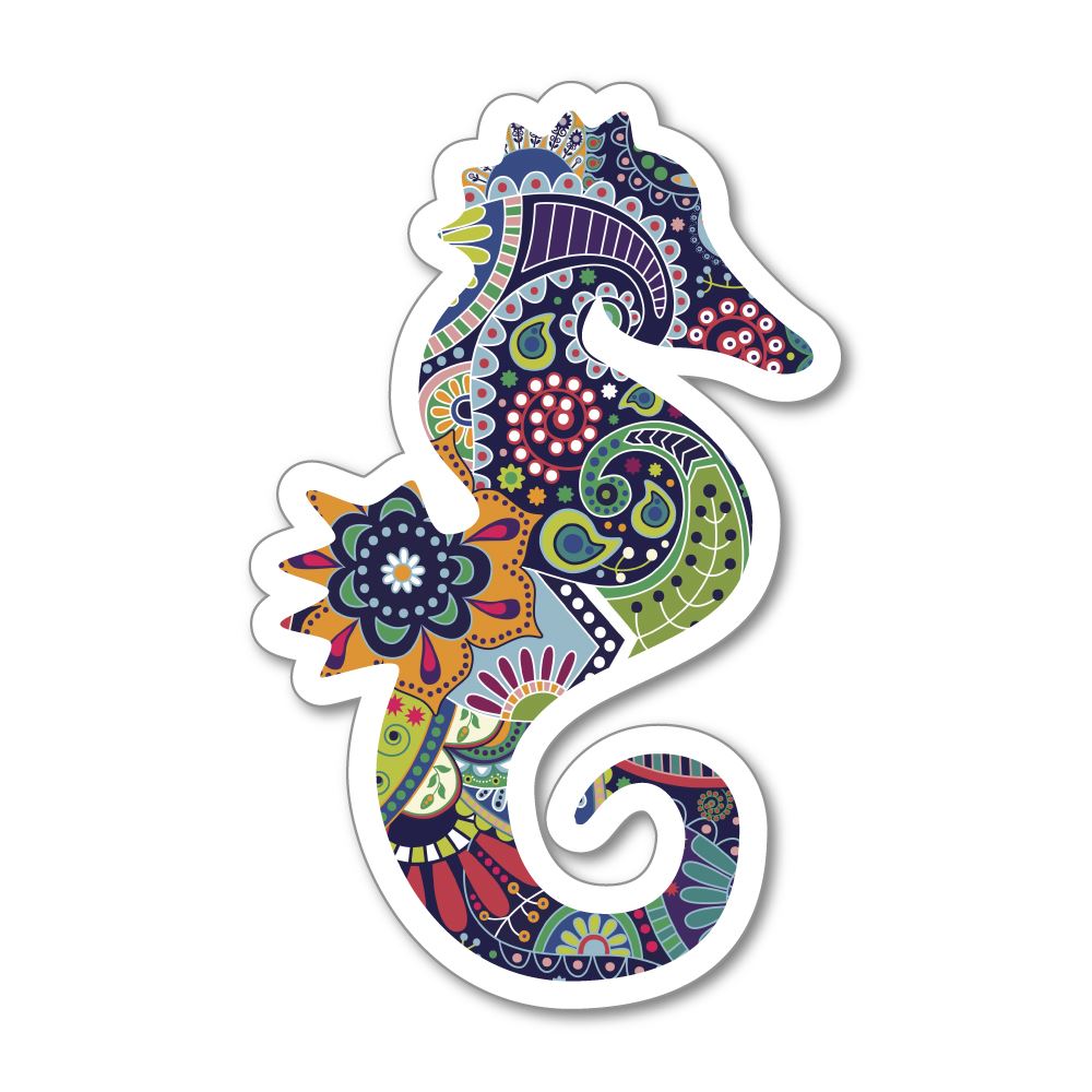 Seahorse Sticker Decal | Arts Stickers - Sticker Collective