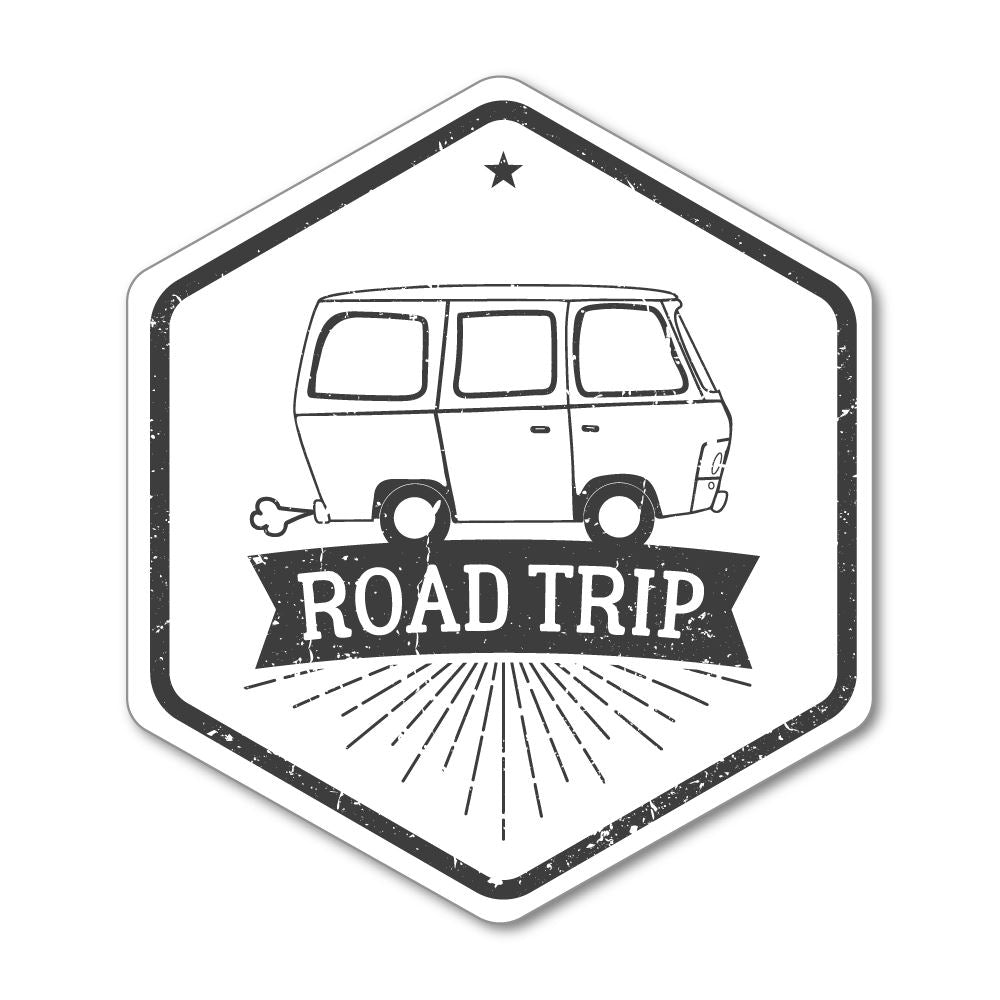 Road Trip Sticker Decal | Travel Stickers - Sticker Collective