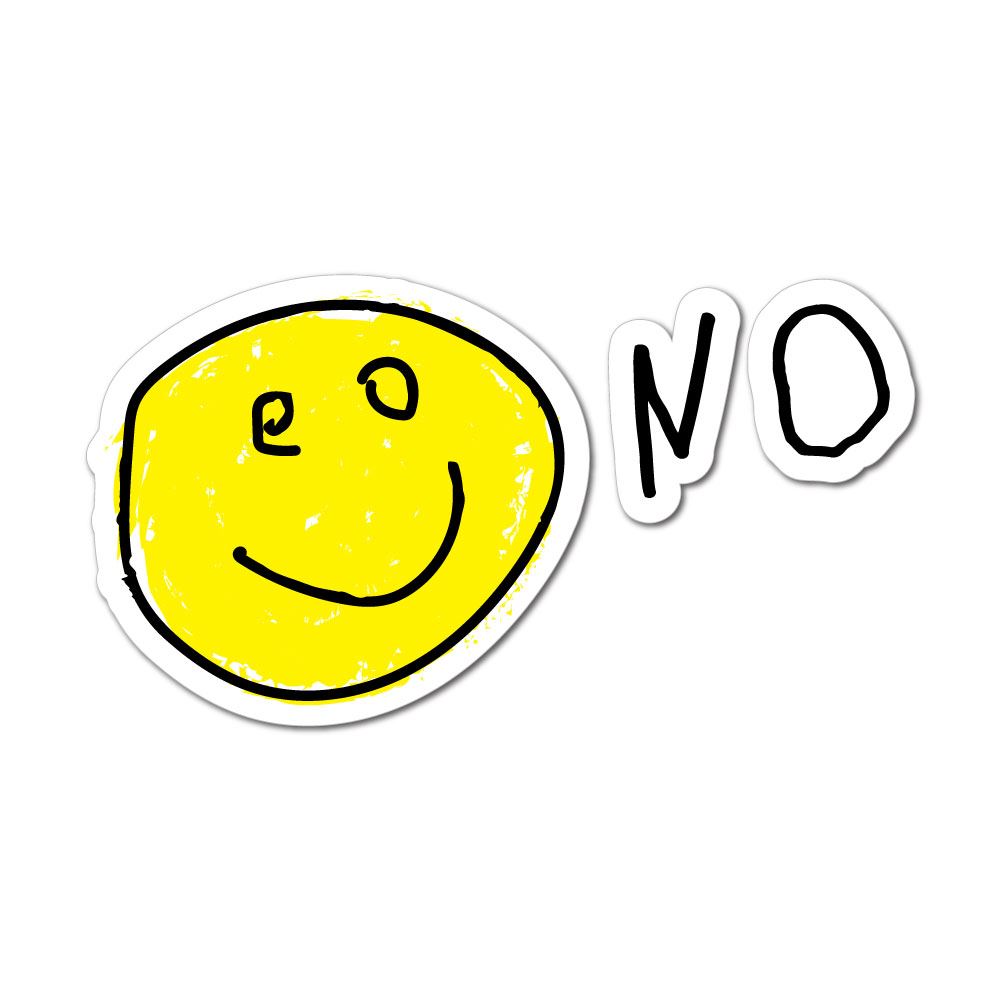No Sticker Decal | Funny Stickers - Sticker Collective